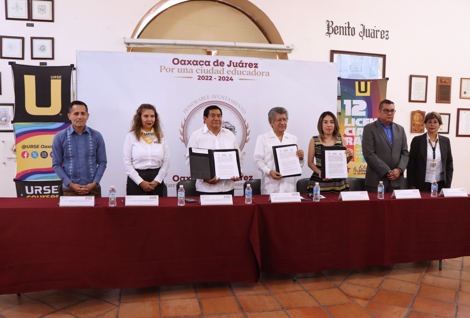 URSE Y DIF MUNICIPAL DE OAXACA DE JUÁREZ UNEN ESFUERZOS POR LA ...