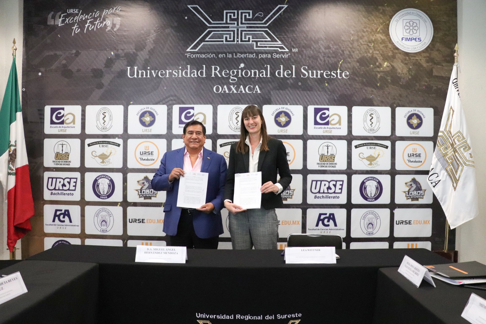 URSE Y ALIANZA FRANCO-MEXICANA DE OAXACA, A.C. FIRMAN CONVENIO ...