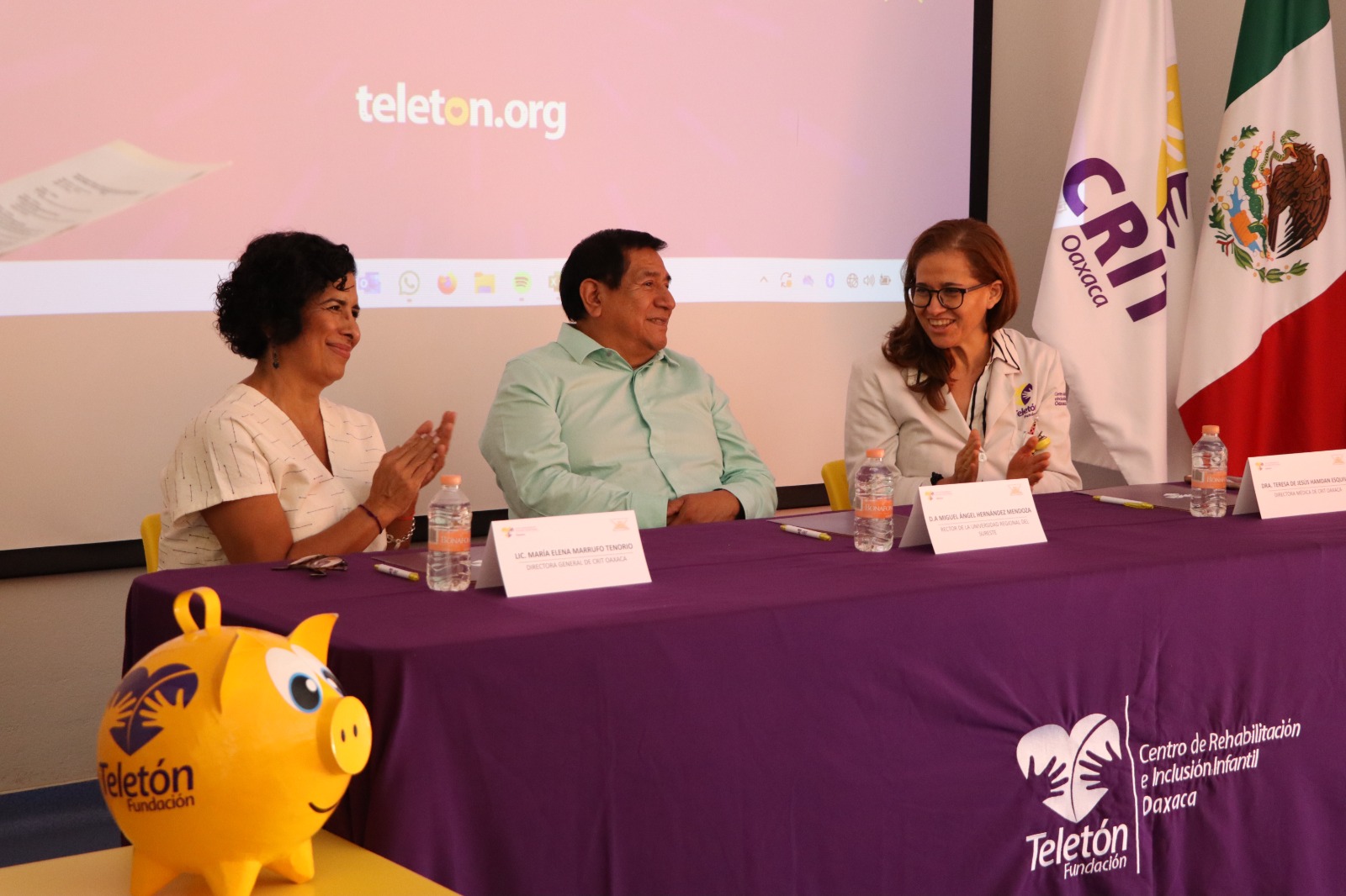 FIRMA DE COLABORACIÓN ENTRE LA URSE Y EL CRIT OAXACA. - Universidad ...