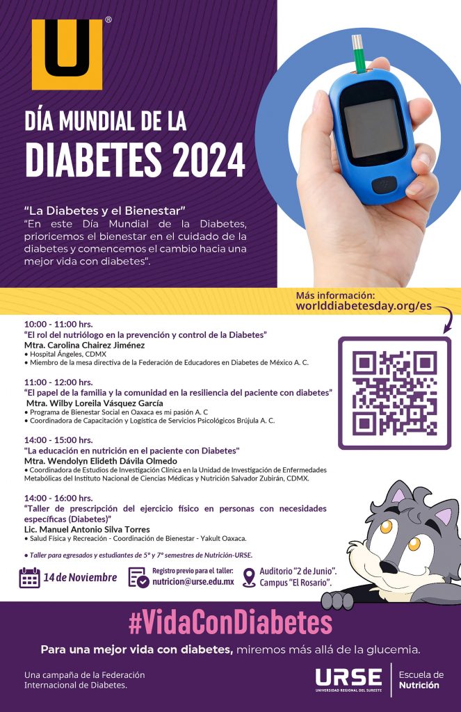 Día Mundial de la Diabetes - URSE - Universidad Regional del Sureste A.C.
