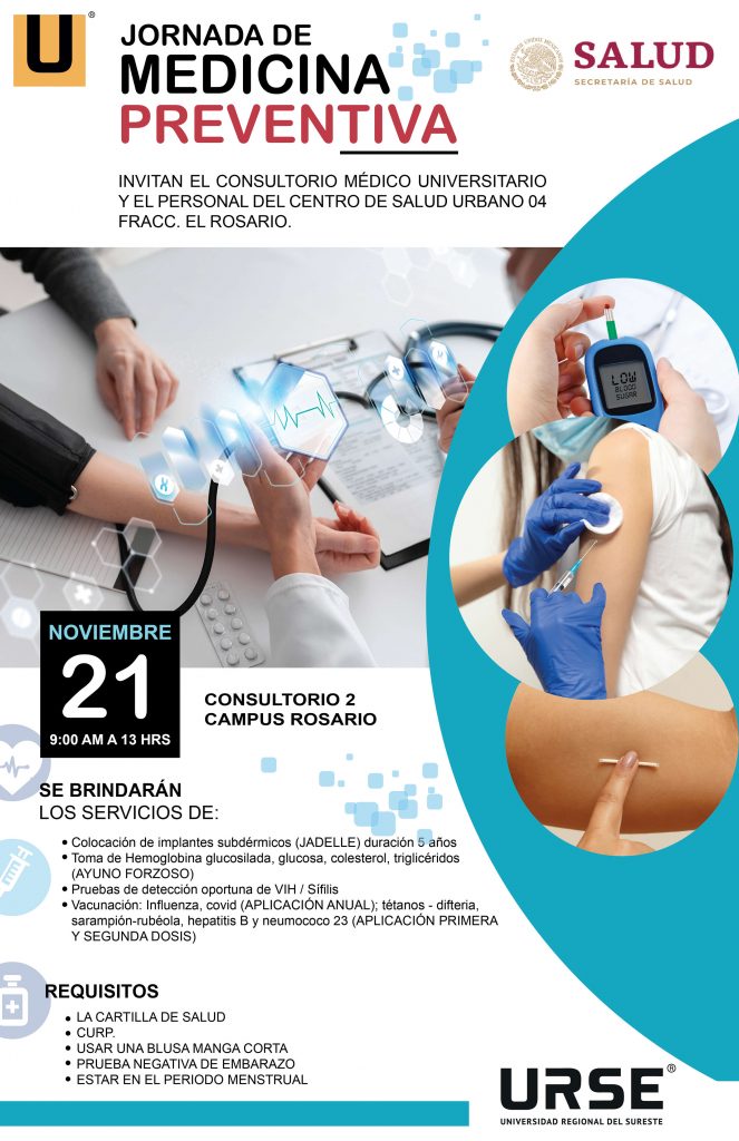 Jornada de Medicina Preventiva - Universidad Regional del Sureste A.C.